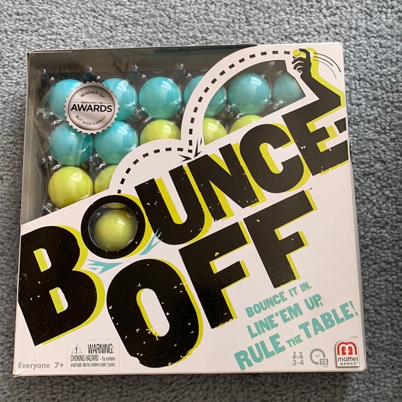 Mattel | Games | Bounce Off By Mattel Ping Pong Ball Pattern Kids ...